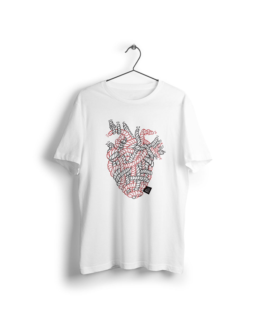MAJICA Zapleteno srce – Bizarna tiskarna